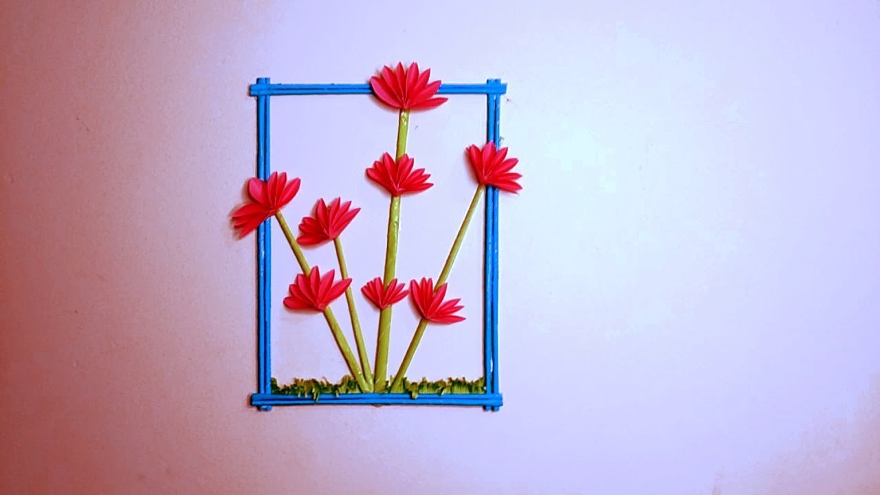 Amazing Paper craft, Wall Hanging Frame, Handmade Paper Made Wall ...