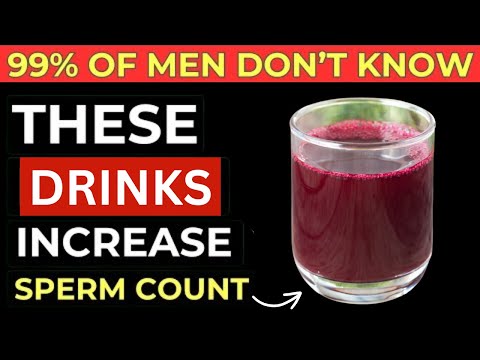 5 Drinks That Boost Sperm Count and Testosterone at The Same Time