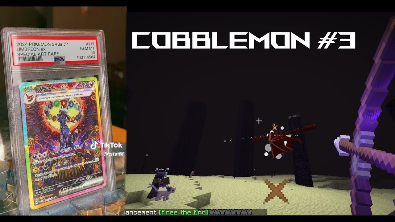 Cobblemon Ep #3 All the End things - YouTube