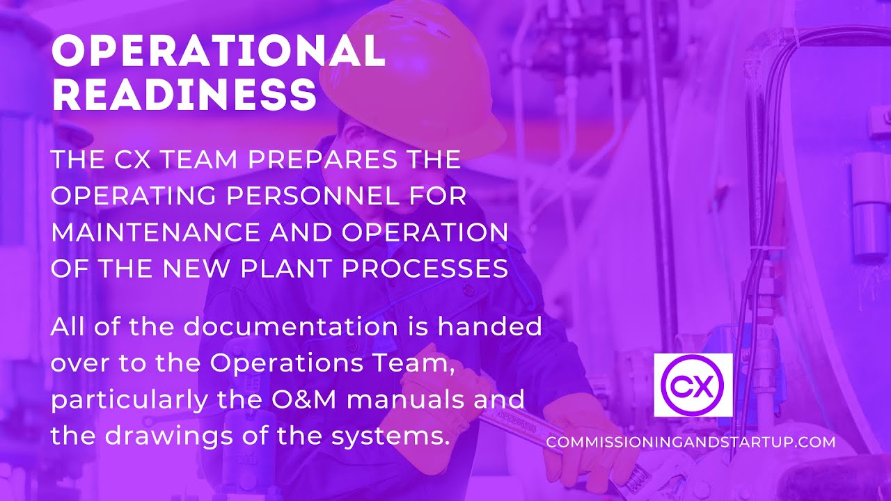 Operational Readiness- What is the Role of the Commissioning Team in ...