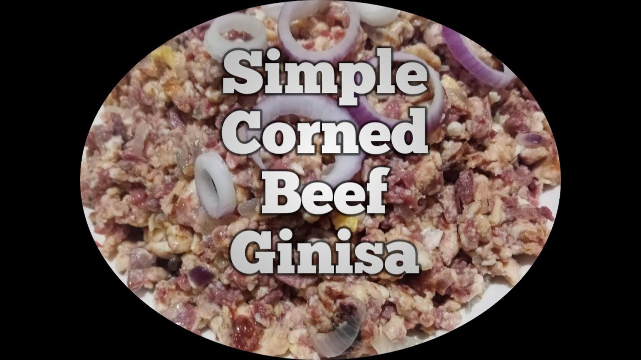 CORNED BEEF de lata simpleng gisa. (JCG) - YouTube