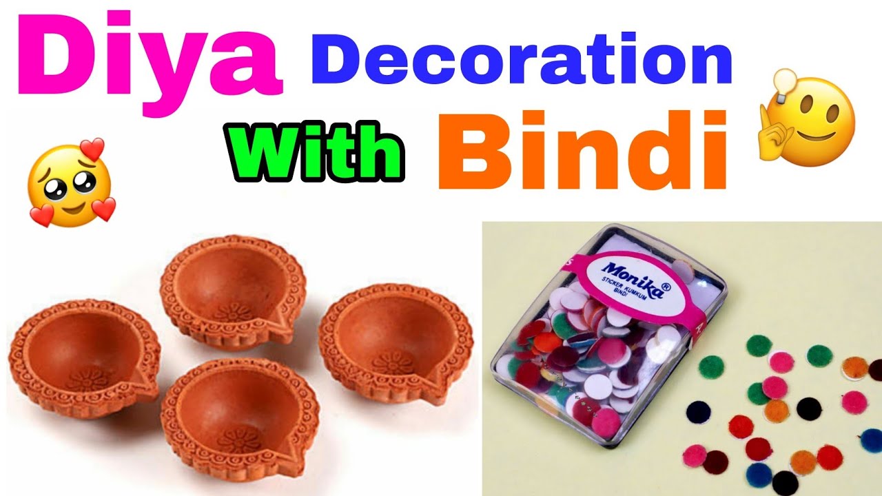 Easy Diya Decoration Idea 2021 • diya decoration at home• diya ...