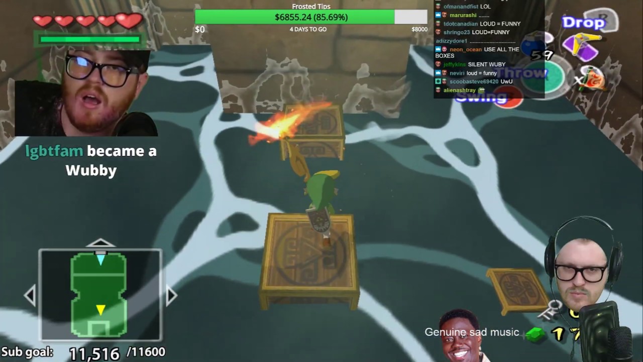 Wind Waker Wubby Crate Jumping - YouTube