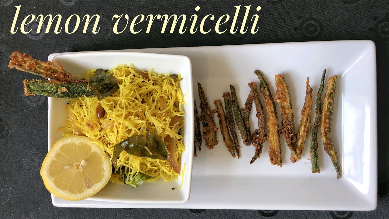 The fast way to cook Lemon Vermicelli | Vermicelli Upma | Lemon Sevai ...