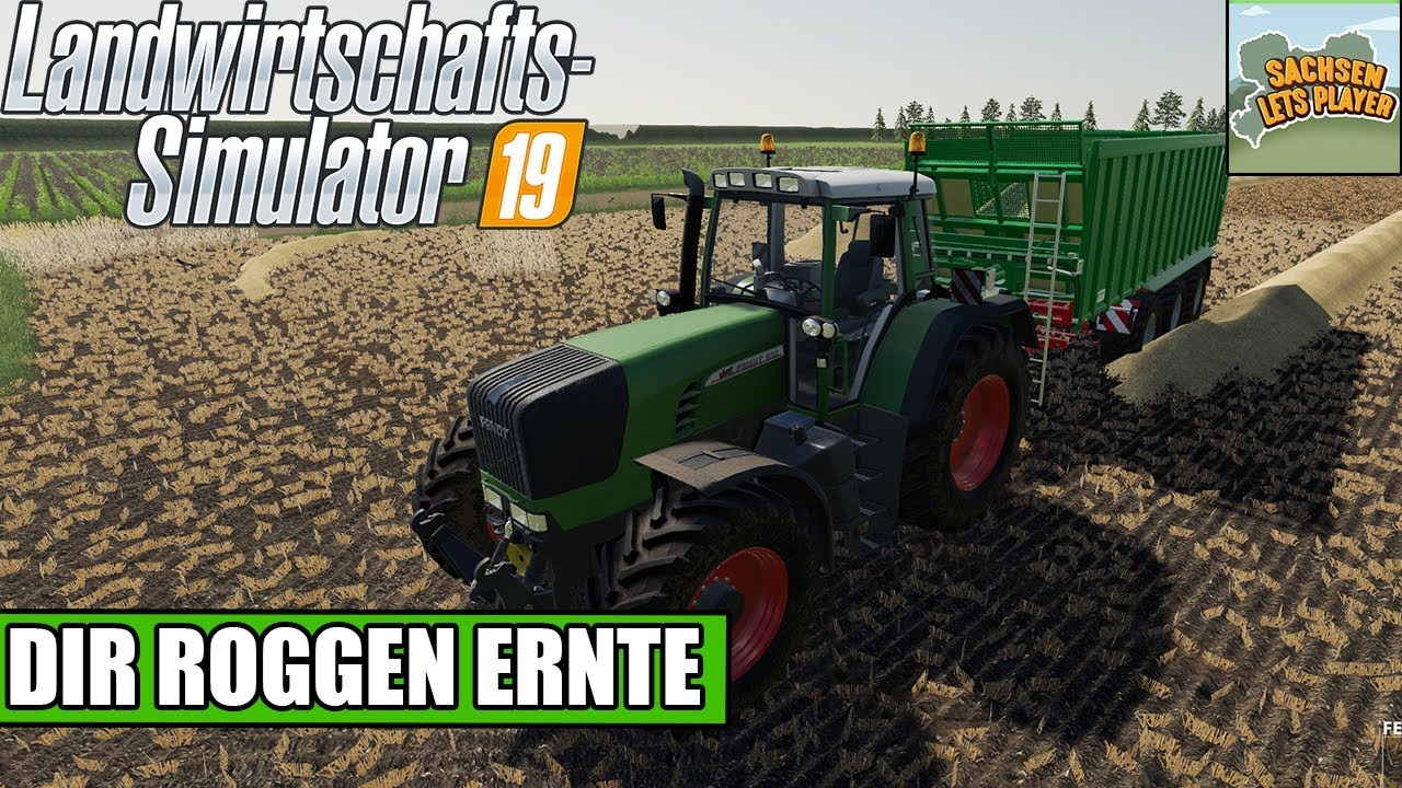 LS19 NF Tierfarm #58 -Die Roggen Ernte - Landwirtschaft Simulator 19 ...