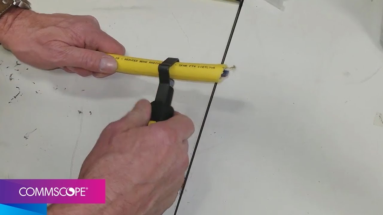 EHD Ribbon Fiber Cable Blocking Kit Installation - YouTube