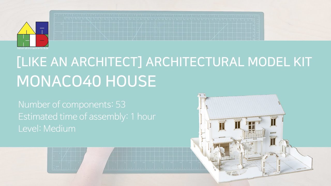 [LIKE AN ARCHITECT] Architectural Education Model Series 1: MONACO 40 ...