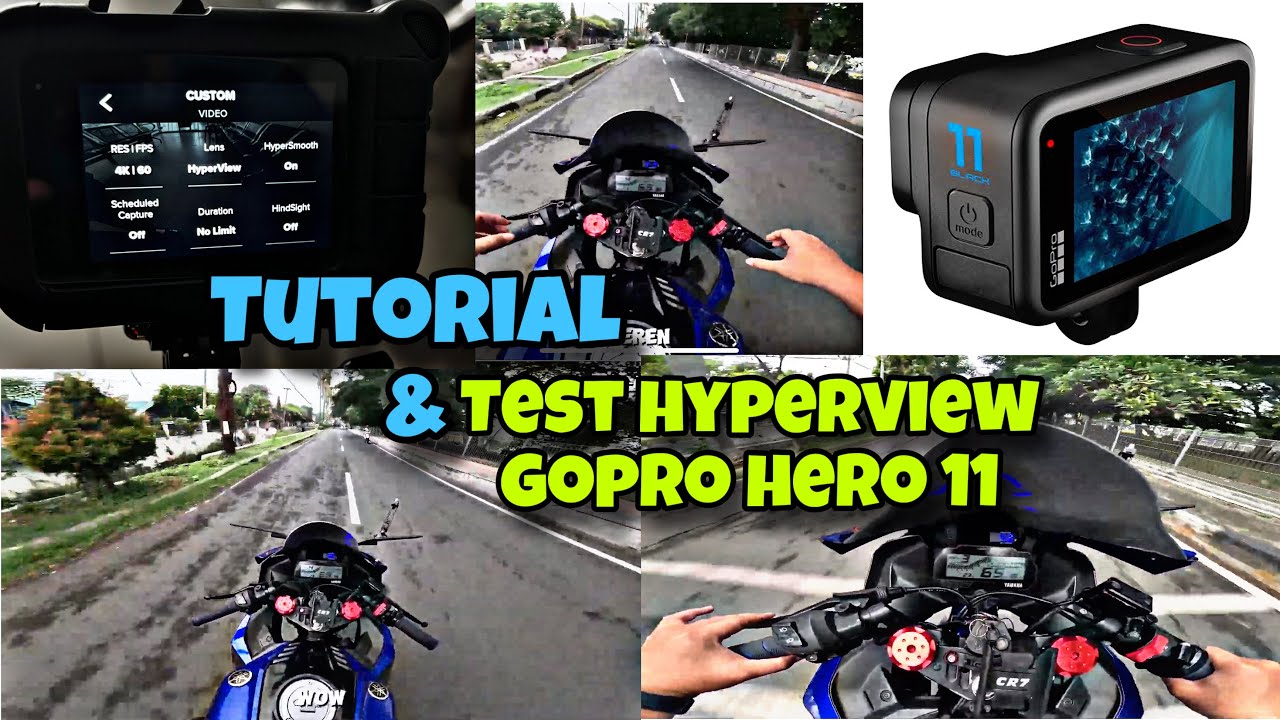 TEST HYPERVIEW GOPRO HERO 11 - TUTORIAL AGAR GOPRO HERO 11 BISA ...