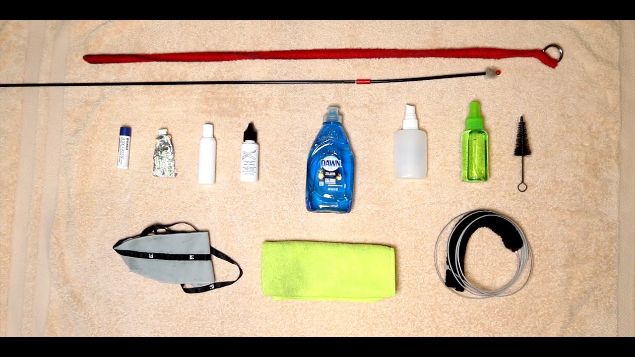 How To Clean Your Trombone - YouTube