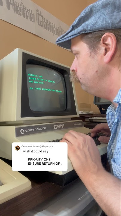 What is Special Order 937? #alien Commodore PET BASIC program #retrocomputing #coding #70s #80s ...