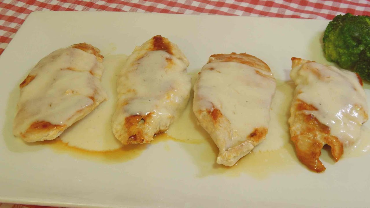 Deliciosa salsa suprema con pechugas de pollo Receta fácil y ...