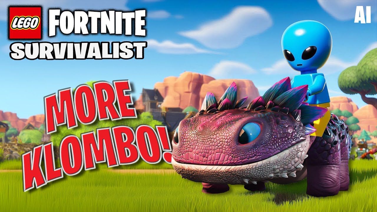 LEGO FORTNITE - NEW Build Sets! Klombo! Lost Isles Adventures! - YouTube