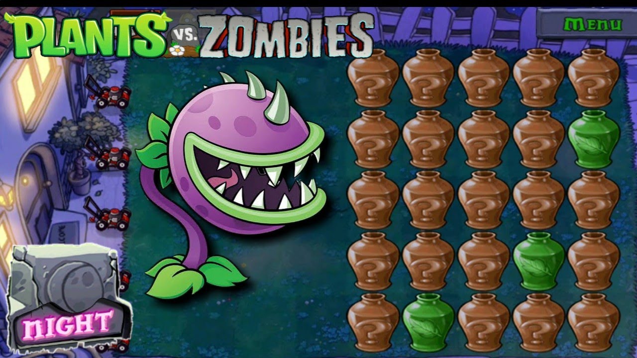 Di Chapter Night Ini Ada Zombie Yang Bawa Pintu - Plants Vs Zombie ...