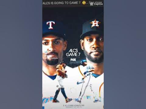 DOESNT GET ANY BIGGER THEN THIS! ITS GOING DOWN GAME 7 ALCS ASTROS VS RANGERS! ⚾️🔥💨 #game7 #alcs ...