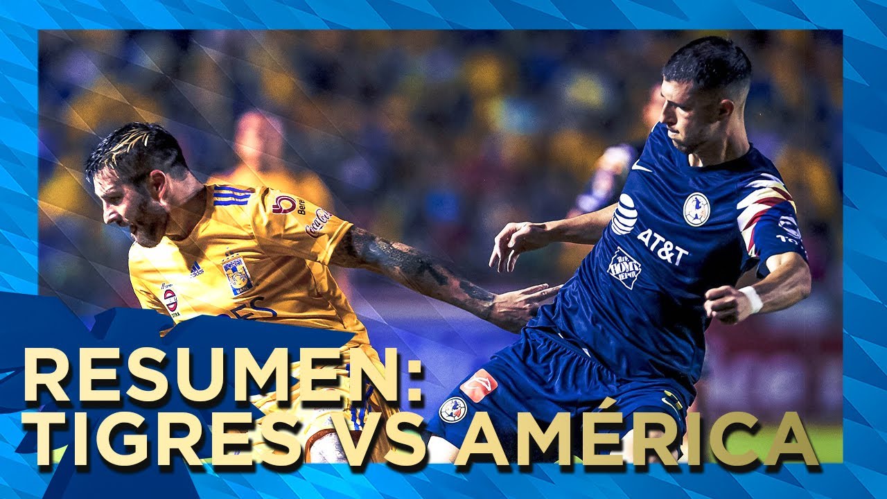Tigres UANL 1-1 Club América | Resumen - Todos los Goles | Jornada 6 ...
