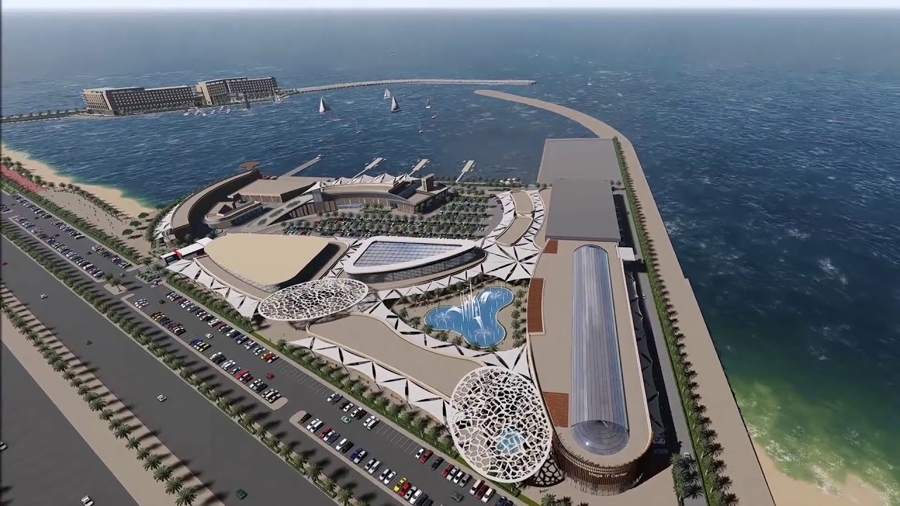 Barka Marina مشروع بركاء مارينا - YouTube