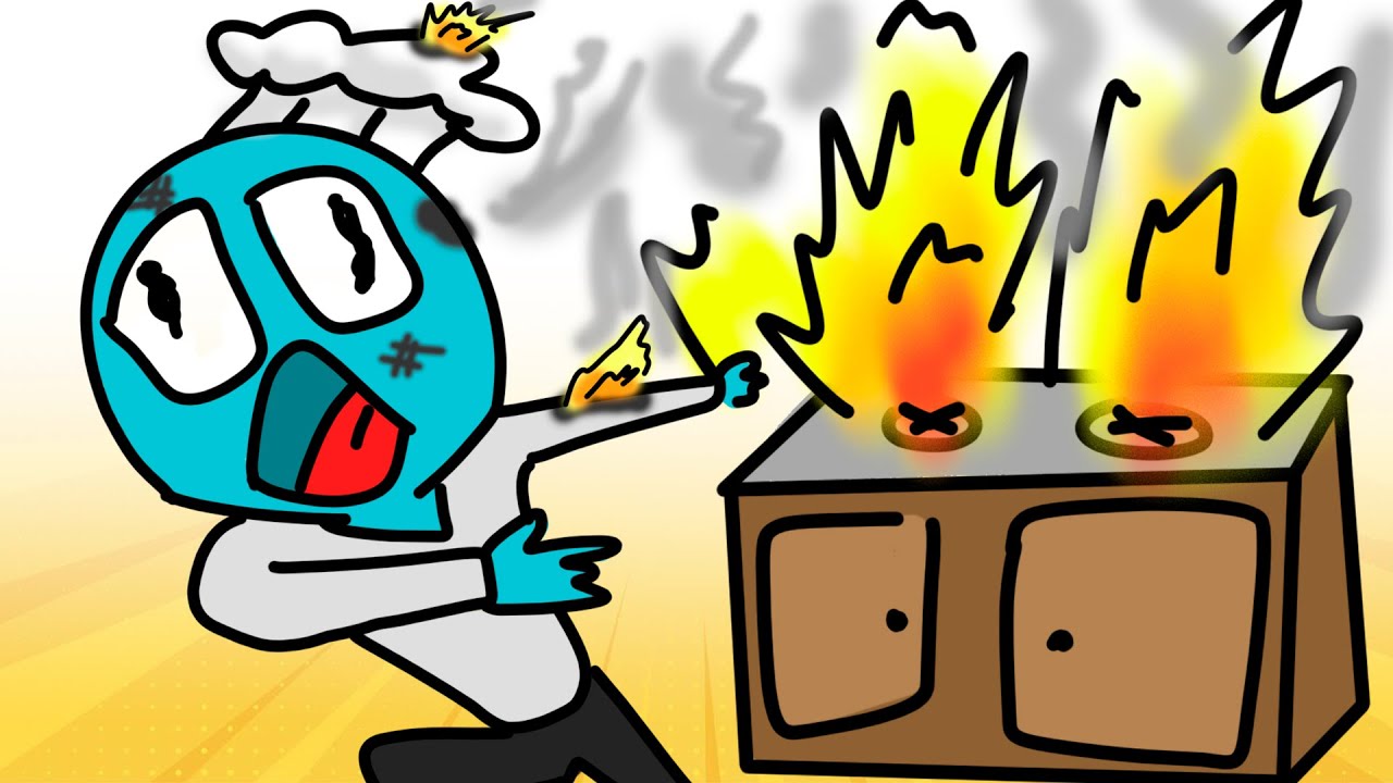 🔥 Primera vez cocinando y SE NOS QUEMA LA COCINA 🔥 - YouTube