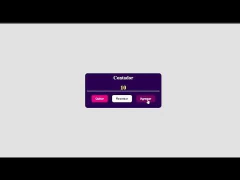 Como hacer un contador con HTML, CSS y JavaScript - YouTube