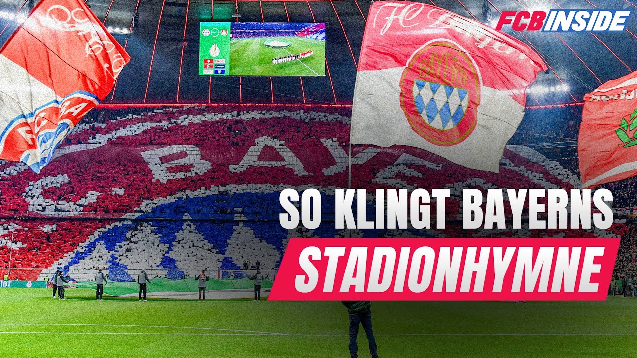 Erste Aufnahmen! So klingt die neue Bayern-Stadionhymne - YouTube