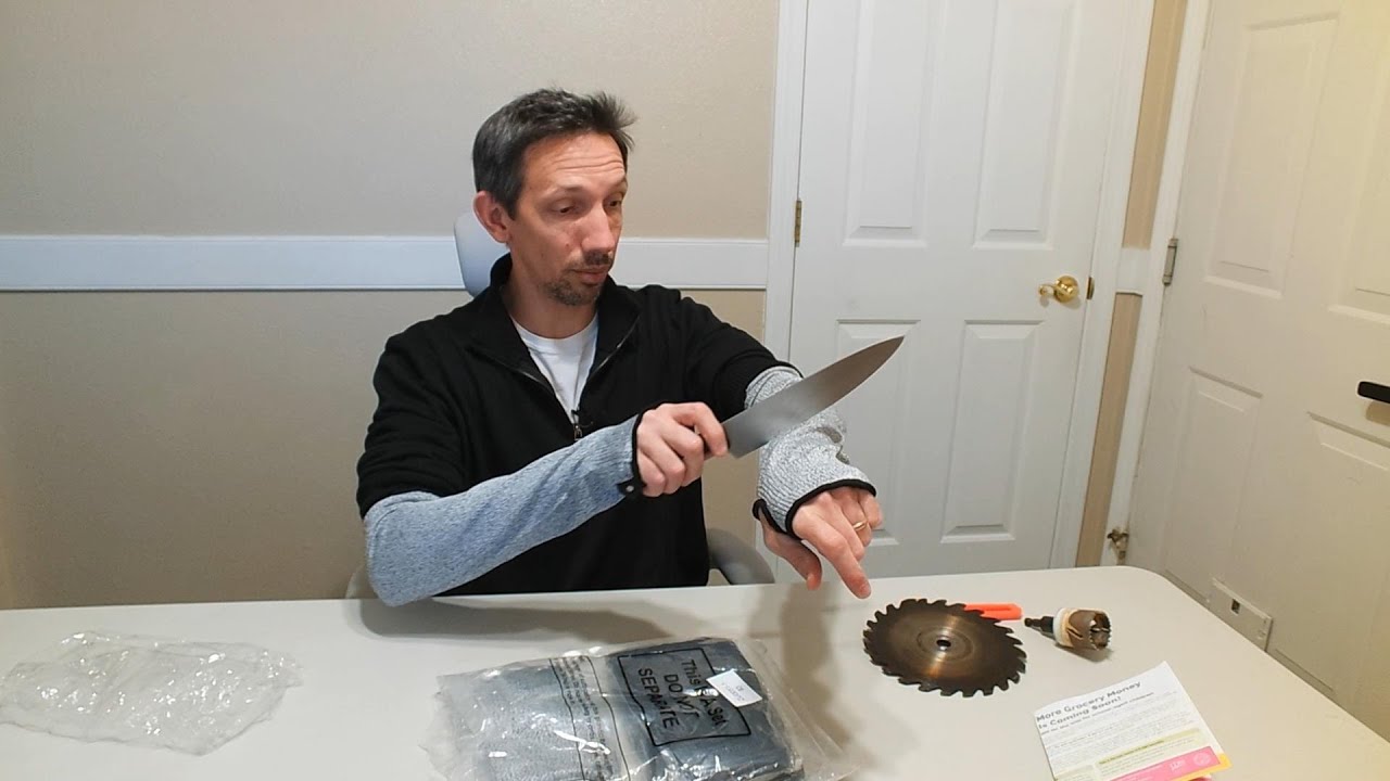 Cut resistant Sleeves LEGIT UNBOXING and REVIEW (CAUTION DO NOT ATTEMPT ...