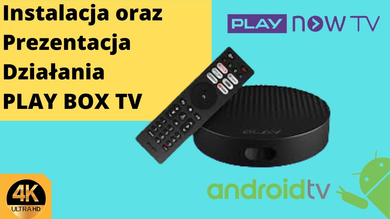 Instalacja i test działania Nowego Dekodera Play Box Tv 4K HDR - Zmiana ...
