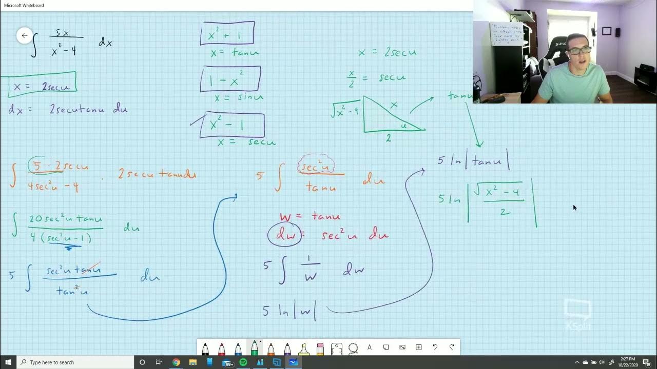 Trig Sub Method for Discussion - YouTube