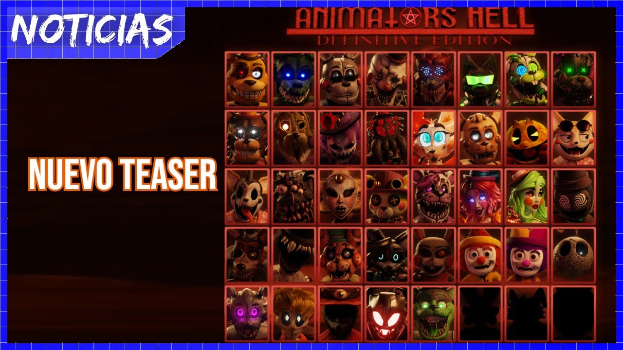 NUEVO TEASER DE ANIMATOR HELL / Dennyn Zx - YouTube