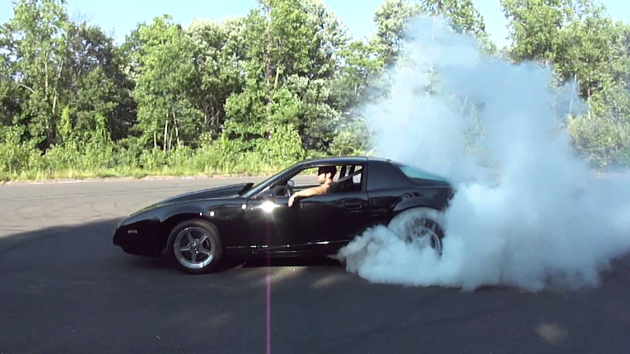 1991 Pontiac Firebird LSX LQ4 6.0 Burnout - YouTube