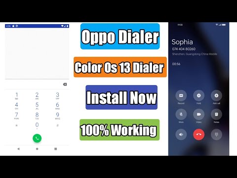Oppo Dialer Color Os 13 Install Now | With Call Recording - YouTube