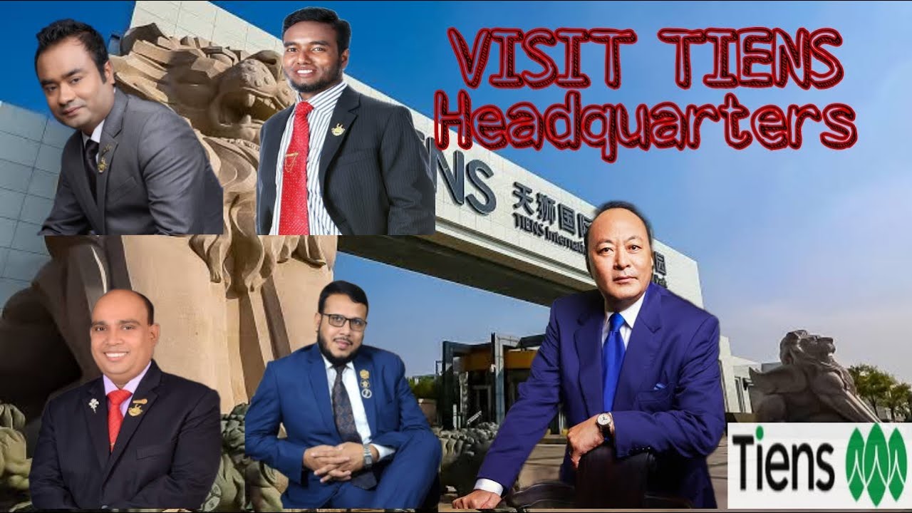 Visiting Tiens health industrial park, Tianjin China. Bangladeshi top ...