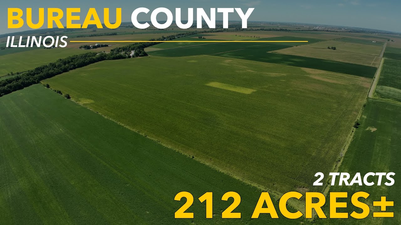 Black & Madsen Aerial Tour - Bureau County, Illinois - YouTube