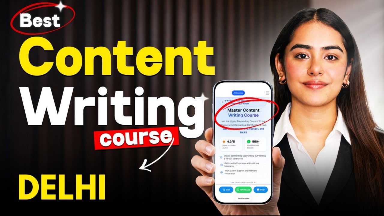 Don’t Choose a Content Writing Course in Delhi Blindly | Watch This ...