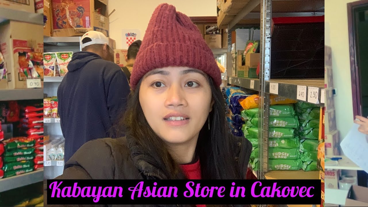 #filipino in Croatia // Visiting in Kabayan Asian Store in Cakovec # ...