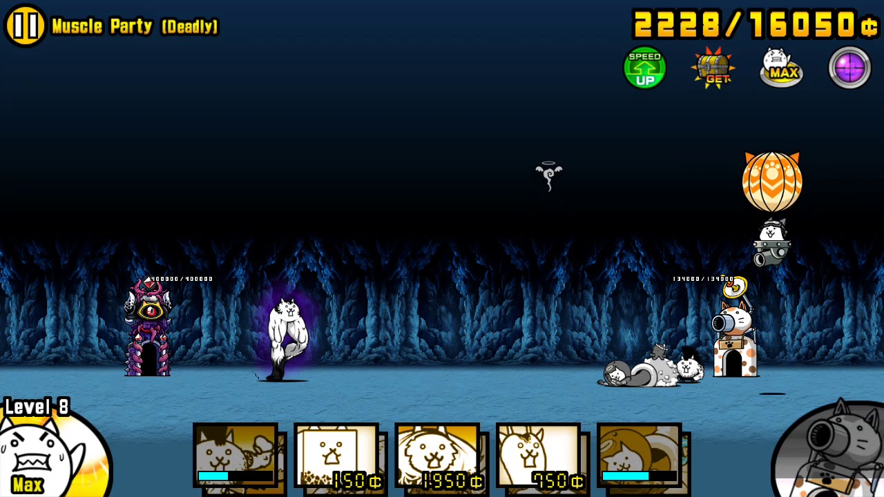 The Battle Cats Manic Macho Legs(music replacement) - YouTube