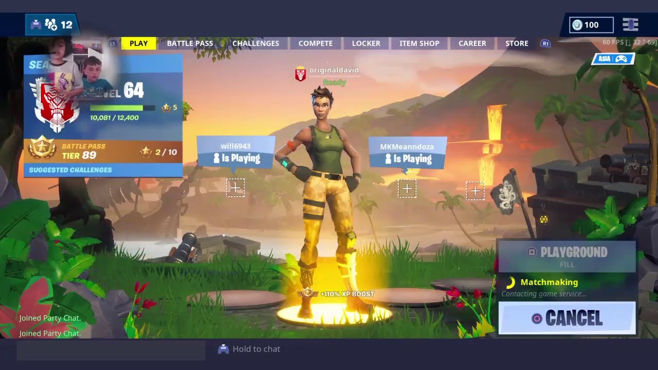 Original David live stream Fortnite Boi - YouTube