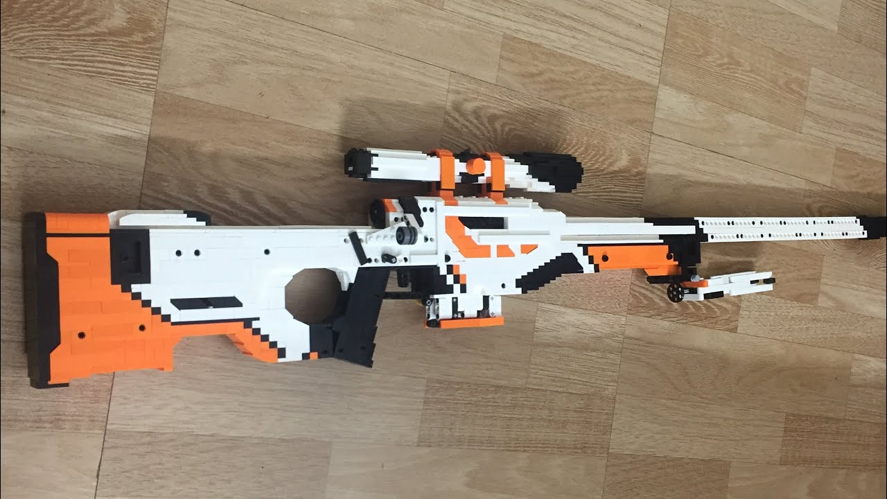 LEGO gun awp Asiimov (cs:go) (Kevin 183) - YouTube
