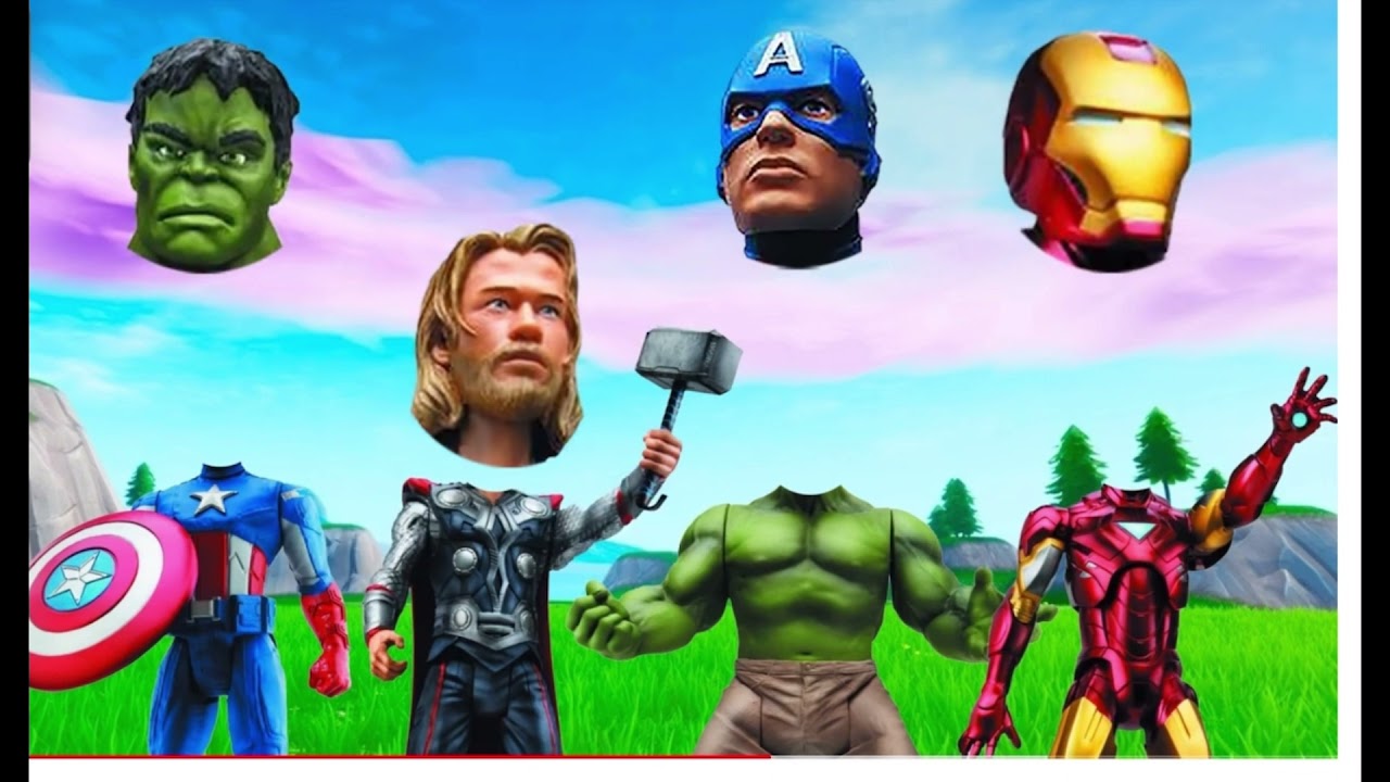 Capital and Thor and hulk and iron man playing 🤯🤯🤯🤯🤯🤯 - YouTube