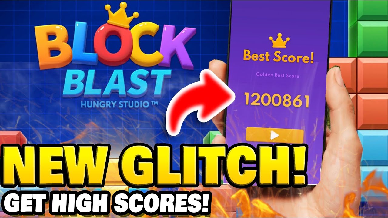 How to do Block Blast Glitch HIGHEST SCORE GLITCH in Block Blast 2025 ...