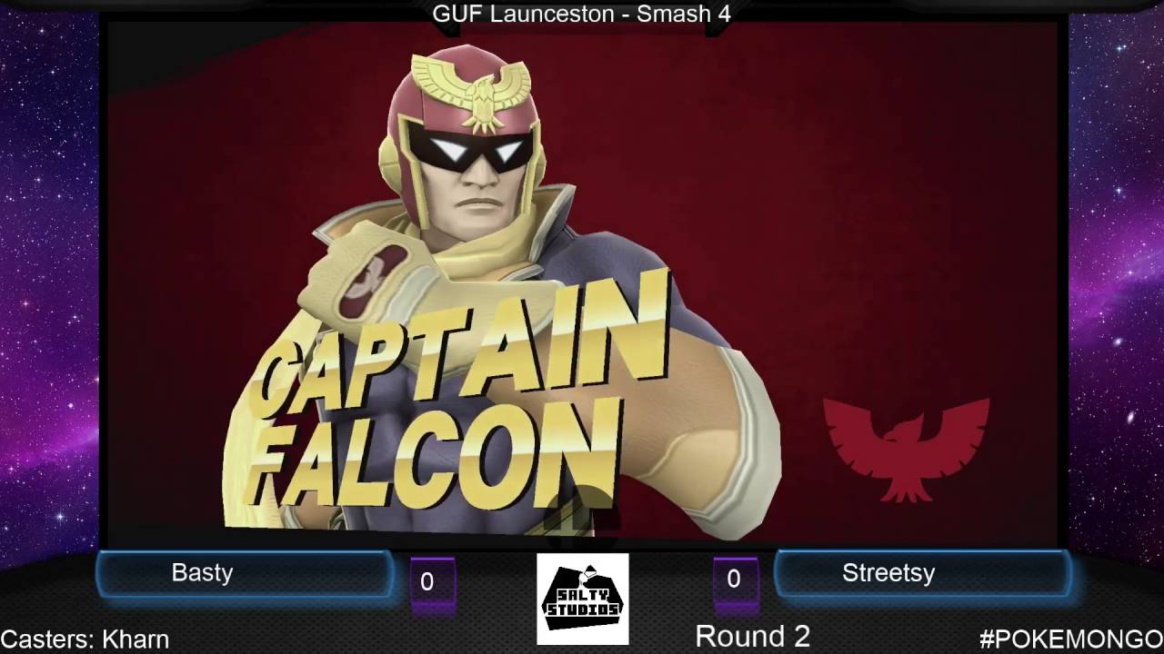Smash @ GUF #6 Basty (Cap Falcon, Fox) vs Streetsy (Kirby, Lucas) Round ...