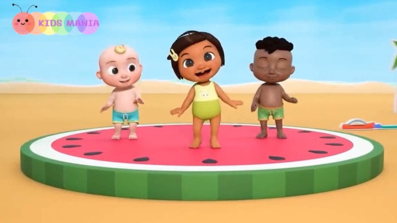 Summer Sprinkler Dance #kidsMania#viral - YouTube