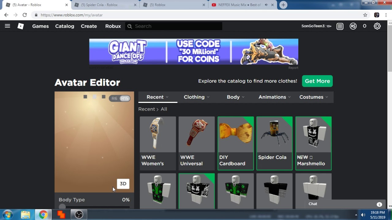 Roblox - New Code Vật Phẩm * Spider Cola * - YouTube