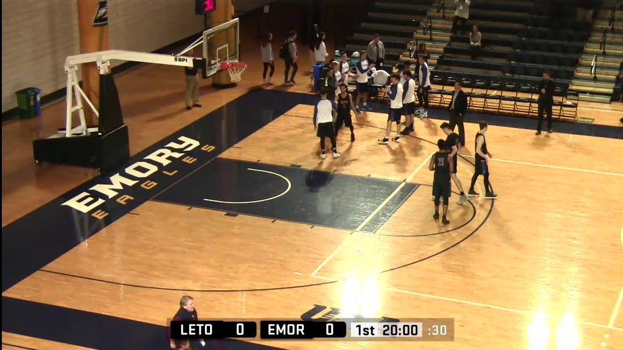 Emory Men's Basketball vs. LeTourneau (Mar, 3, 2018) - YouTube