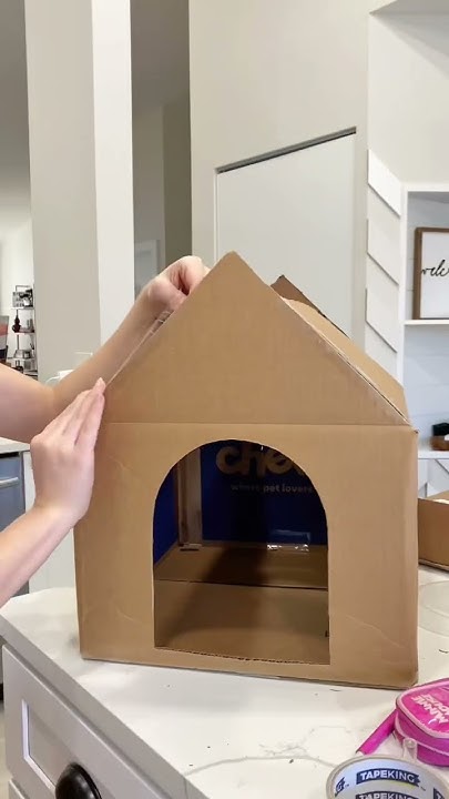 Day 2 of 12 days of Eco Christmas - Pet gingerbread house - YouTube