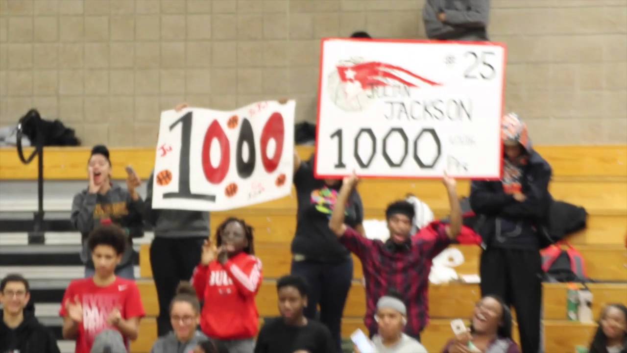 Julian Jackson reaches 1,000 career points - YouTube