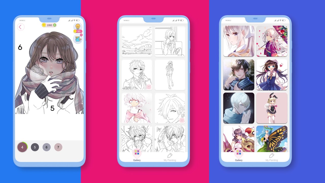 Tap Anime Color - YouTube