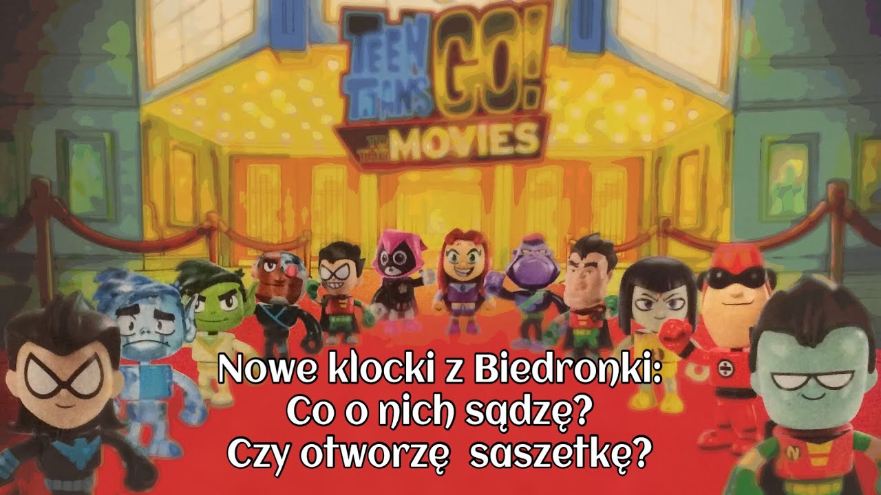 Klocki z Biedronki: saszetki Teen Titans Go i klocki Crystaland - YouTube