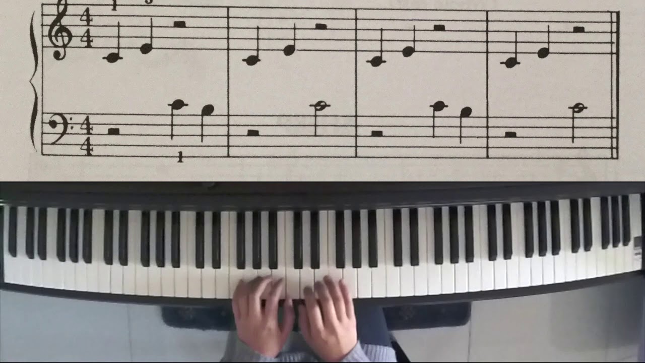 Step By Step Piano Course Book 1 P.29 - YouTube