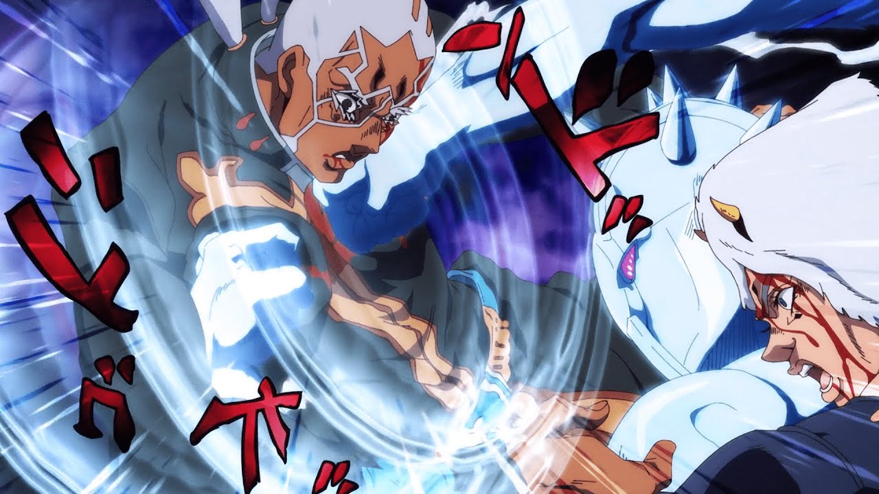Every rush attack in JoJo Stone Ocean - YouTube