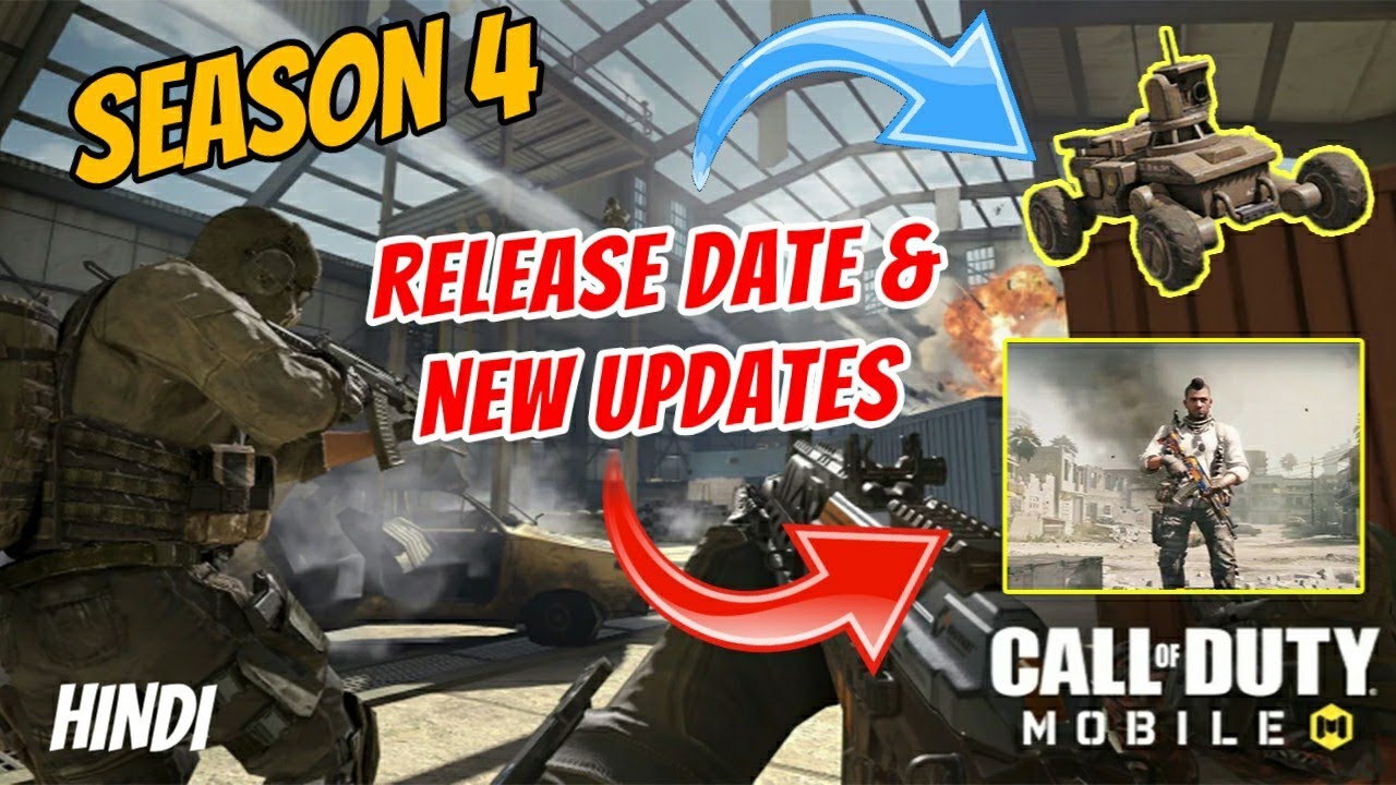*SEASON 4* Updates🔥COD Mobile Upcoming Skins New Maps Scoresteak etc ...