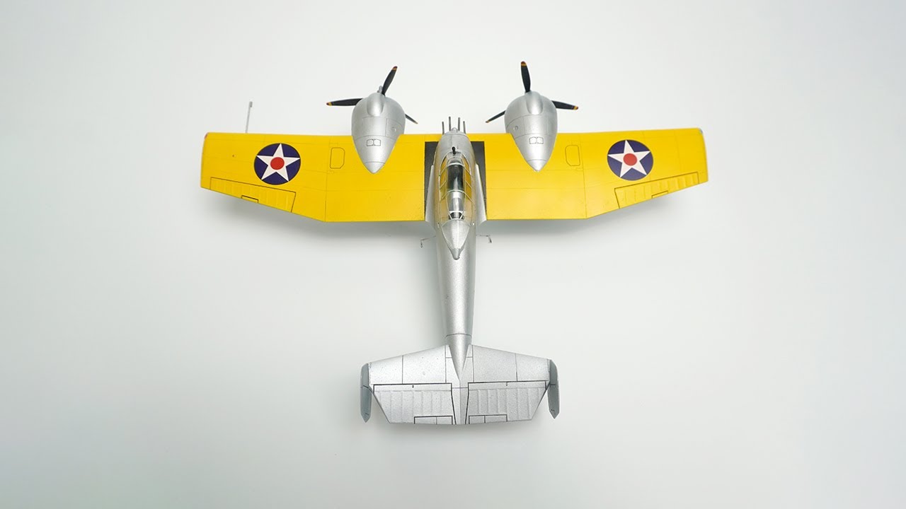 ACADEMY (Minicraft) 1/48 XF5F-1 Skyrocket 아카데미 (미니크래프트) 스카이로켓 - YouTube